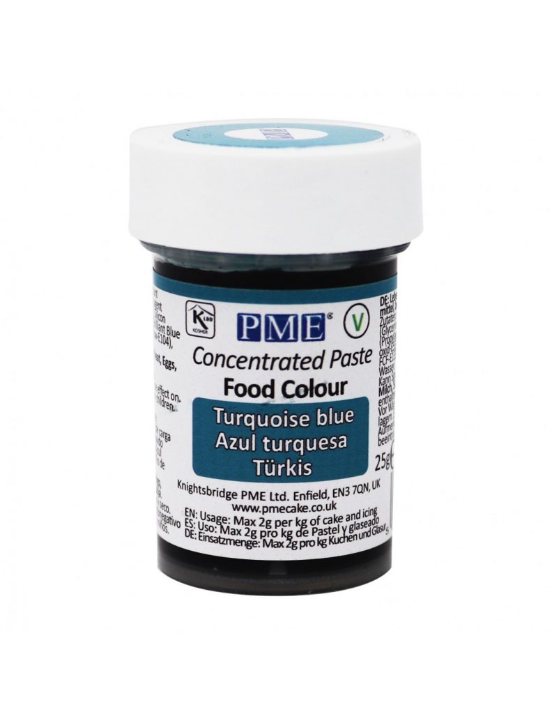 Turquoise Blue - Paste Colour - 25g, PME - BageBixen.dk