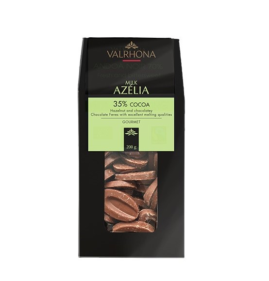 Valrhona Feves Azélia - 35%, 200g - BageBixen.dk